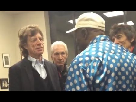 Pictures of Rolling Stones members with other famous people